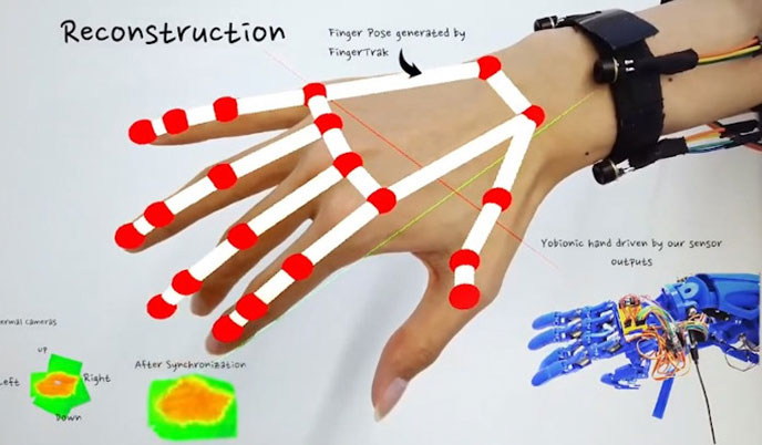 Researchers develop 3D hand-sensing wristband using UW software ...